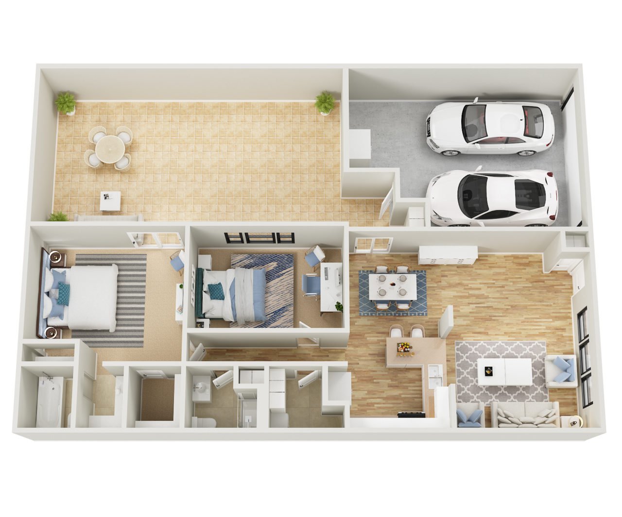 Floor Plan Creator for 2D, Color and 3D floor Plans Las Vegas
